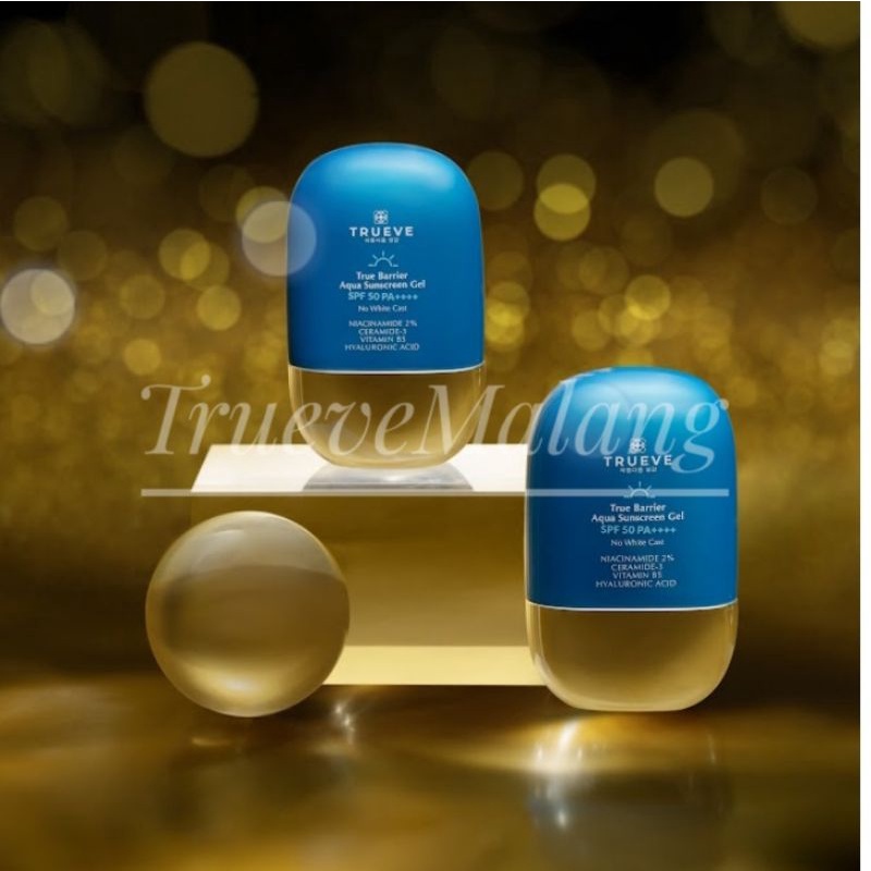 Jual TRUEVE True Barrier Aqua Sunscreen Gel 30gr, SPF 50 PA ...