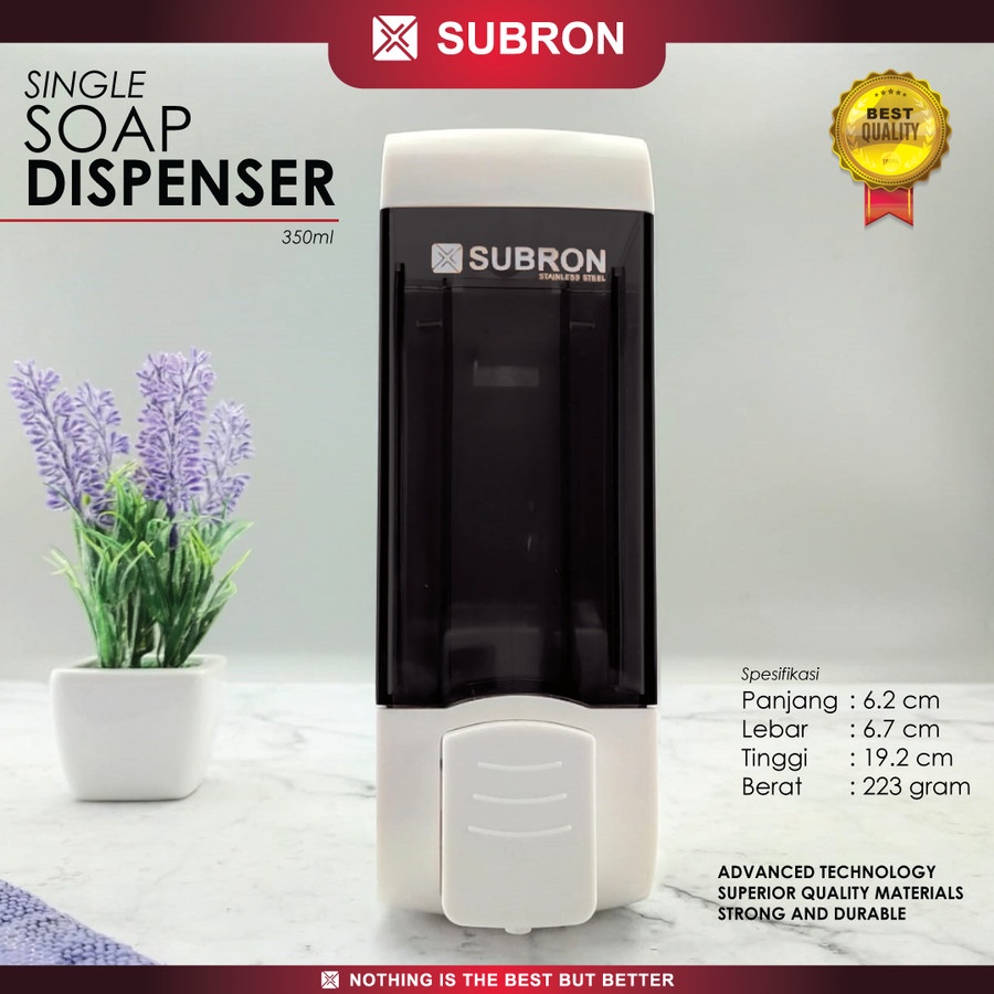 Jual SOAP DISPENSER / TEMPAT SABUN CAIR SUBRON | Shopee Indonesia