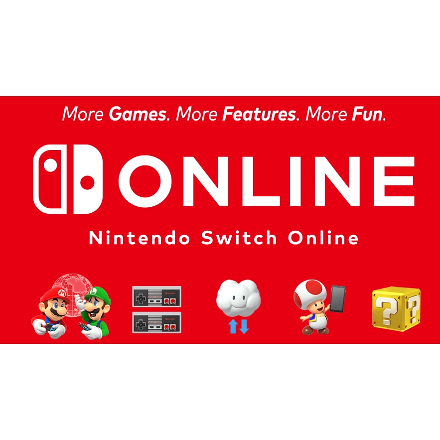 Jual Nintendo Switch Online Membership (1 Tahun / 1 Bulan) - Nintendo ...