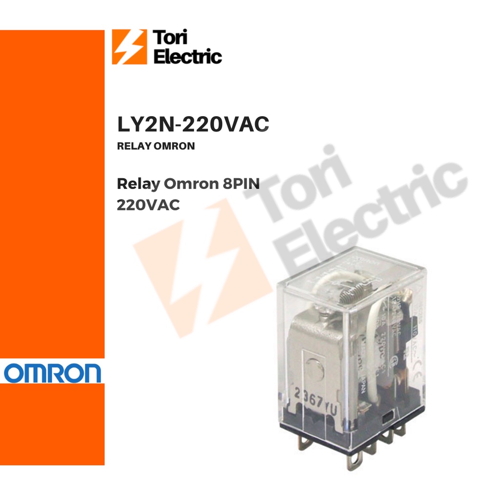 Jual RELAY OMRON LY2N-220VAC LY2N 220VAC 100% ORI | Shopee Indonesia
