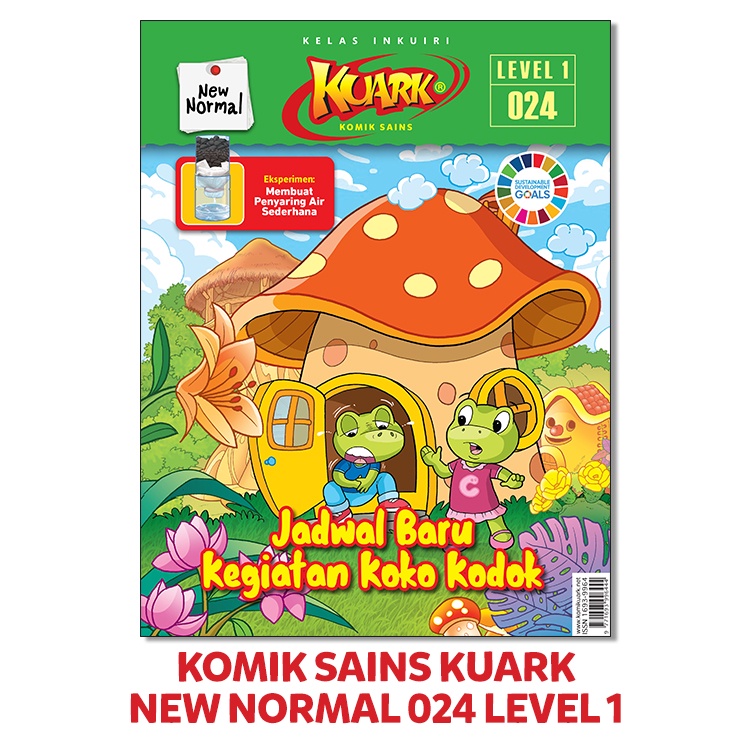Jual KUARK Komik Sains Level I Nomor 024 New Normal MATERI OSK 2023 | Shopee Indonesia