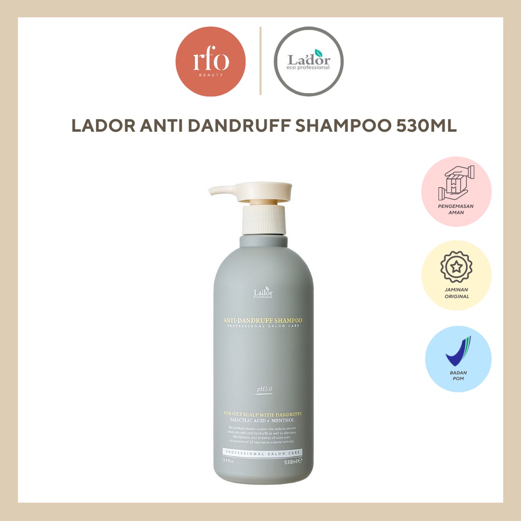 Jual Lador Anti Dandruff Shampoo 530ml | Shopee Indonesia