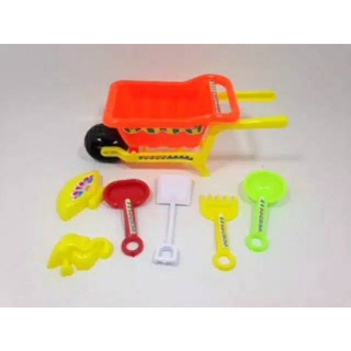 Jual MAINAN GEROBAK DORONG PASIR ARKO / GEROBAK DORONG PASIR MINI ...