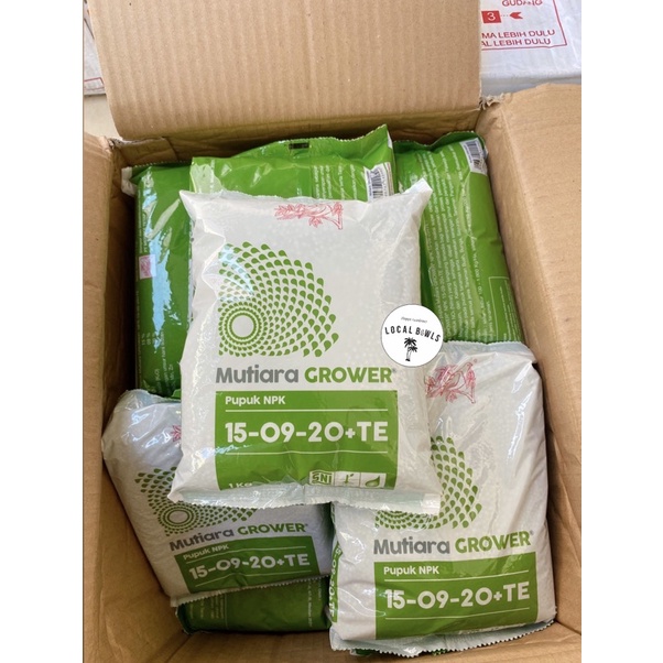 Jual npk mutiara grower 1kg kemasan asli pabrik | Shopee Indonesia