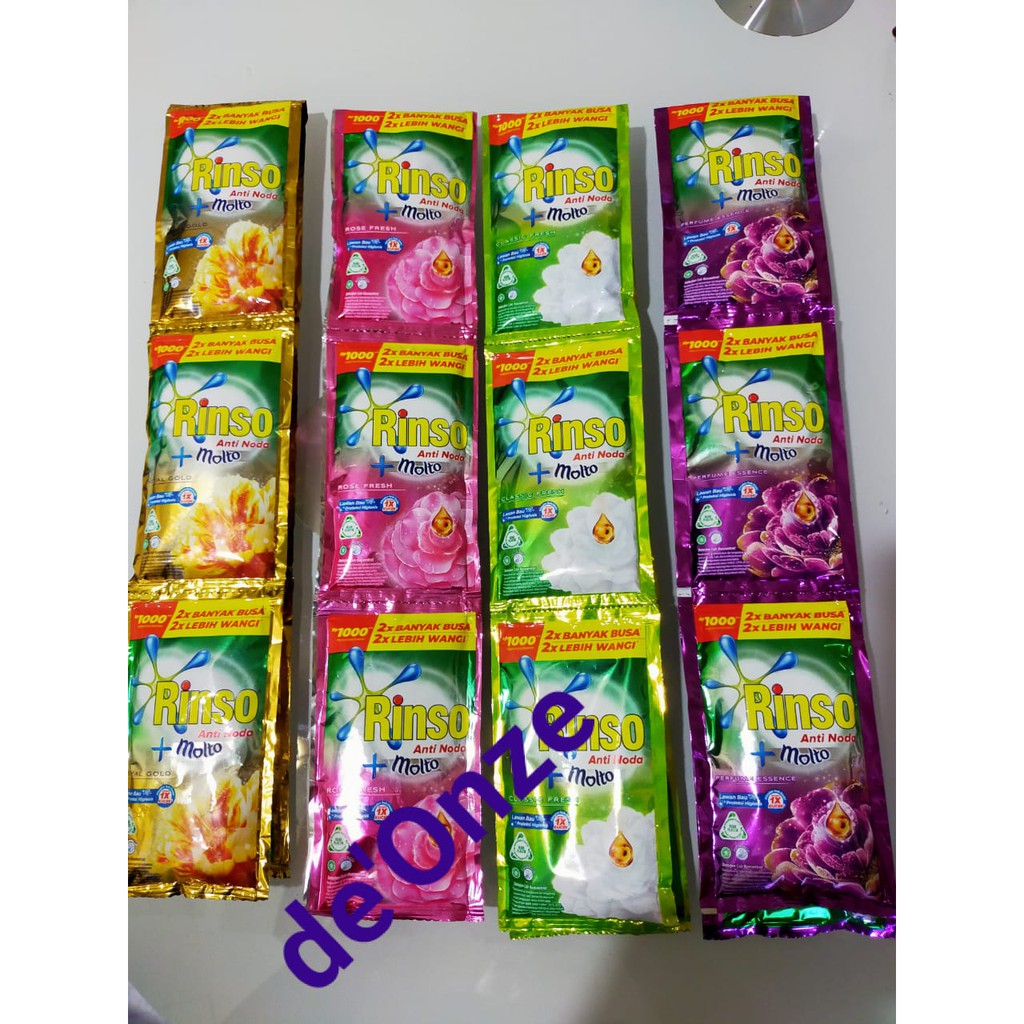 Jual Rinso Cair Renceng | Shopee Indonesia