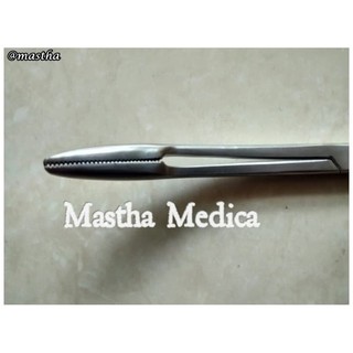 Jual Korentang Bengkok Klem Uterus Lengkung AIER Uterine Forceps Renz ...