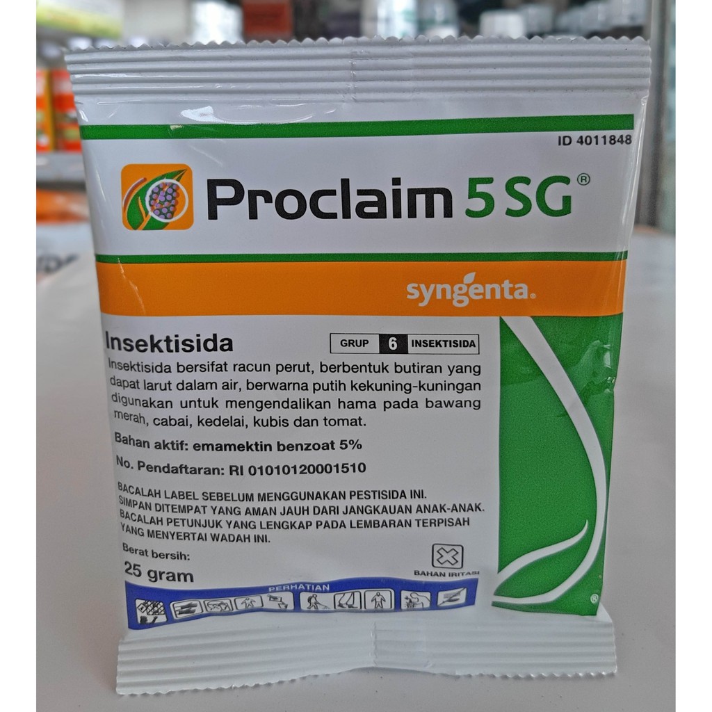 Jual Insektisida Proclaim 5 SG 25 gram | Shopee Indonesia