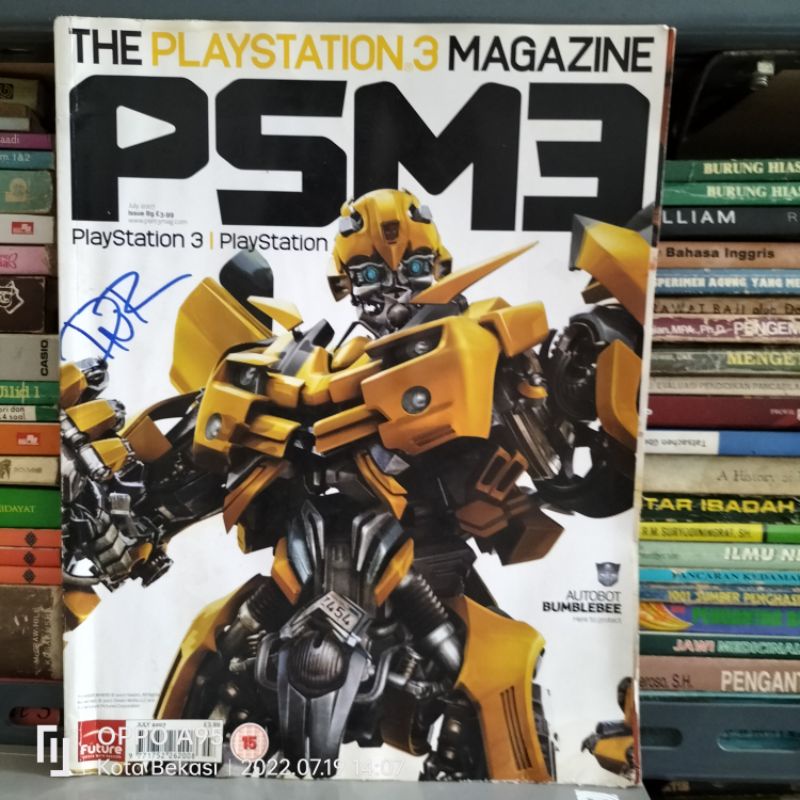 Jual MAJALAH GAME,THE PLAYSTATION 3 MAGAZINE PSM 3,AUTOBOT BUMBLEBEE ...