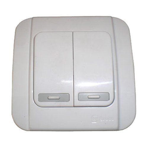 Jual Sakelar SAKLAR BROCO GALLEO GALEO Seri dobel DOUBLE SWITCH 2 ...