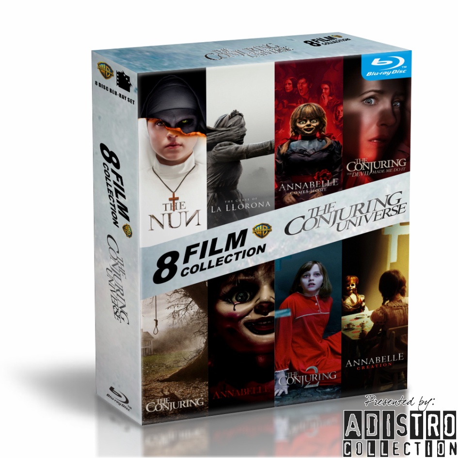 Jual Film Blu-Ray THE CONJURING UNIVERSE Edisi BOX SET COMPLETE ...