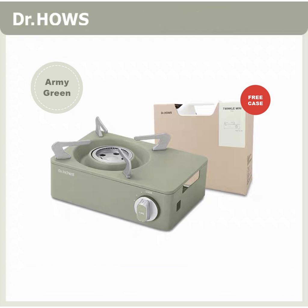 Jual Dr Hows Mini Twinkle Stove / Kompor Gas Portable | Shopee Indonesia