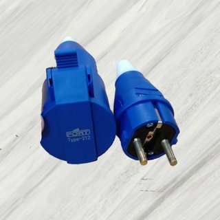 Jual STEKER INDUSTRI 2P+E 16A / 250V INDUSTRIAL PLUG 2 POLE MALE ...
