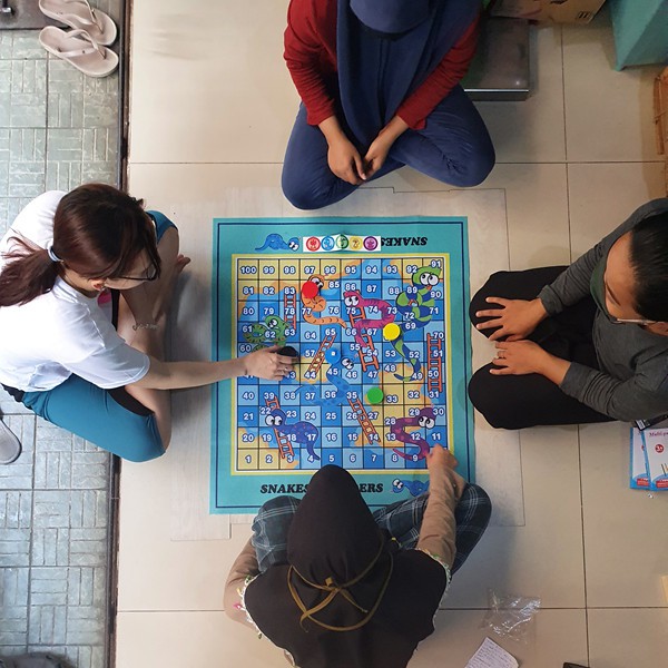 Jual PERMAINAN SNAKES LEDDERS KARPET ULAR TANGGA KARPET FAMILY GAMES ...