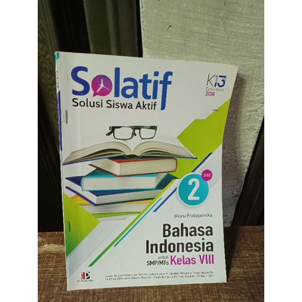 Jual Buku Solatif bahasa Indonesia untuk SMP kelas 2 | Shopee Indonesia