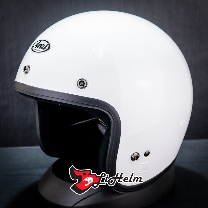 Jual ARAI S-70 HELM RETRO CLASSIC SOLID | WHITE | ARAI RETRO S70 | Shopee Indonesia