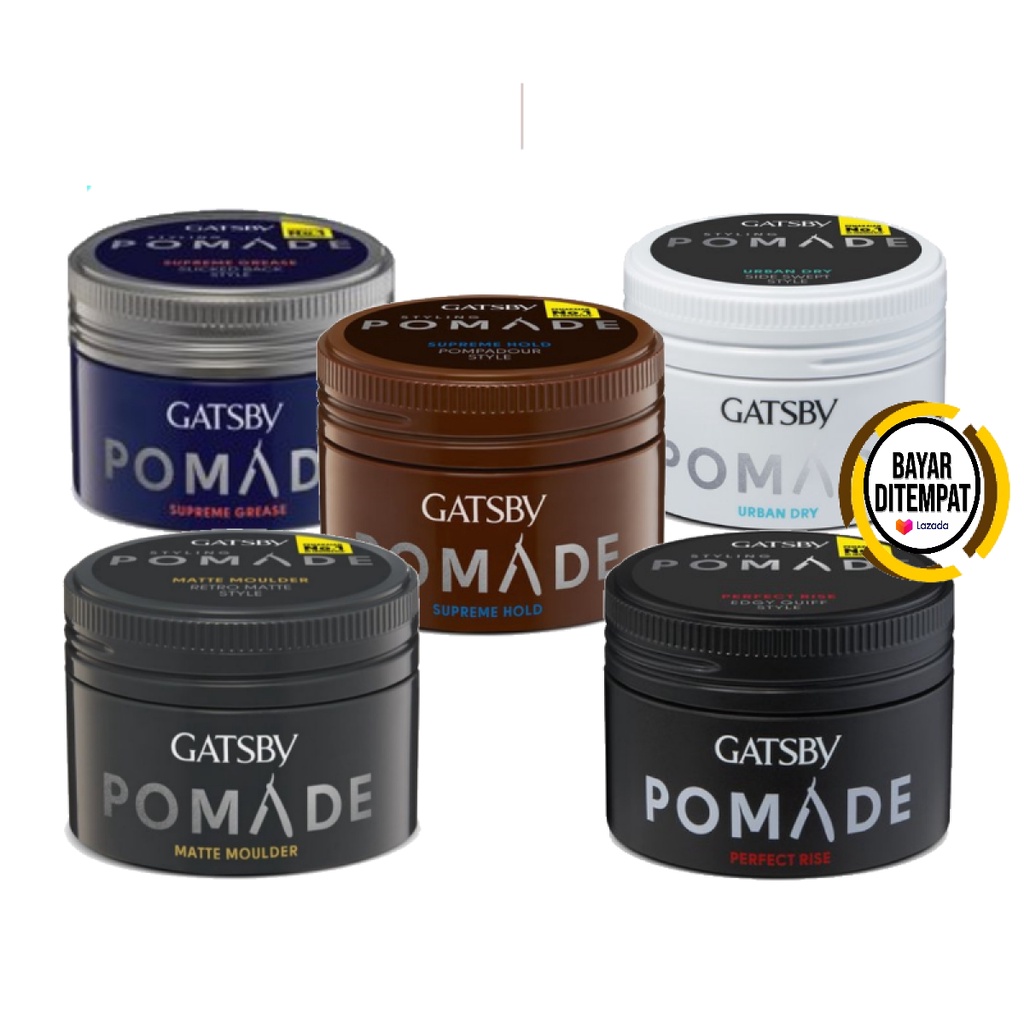 Jual Gatsby Styling Pomade Minyak Rambut Pria 30gr / Supreme Grease ...