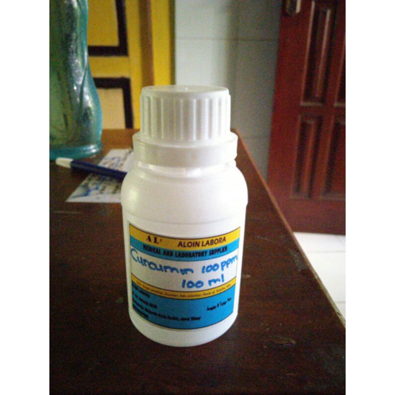 Jual Larutan Baku Curcumin 100 ppm, 100 ml | Shopee Indonesia