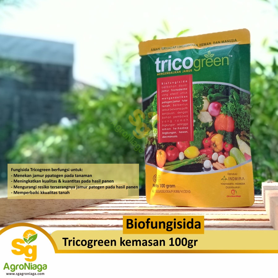 Jual Trichoderma Bio Fungisida Trico Green Anti jamur Patogen Kemasan ...