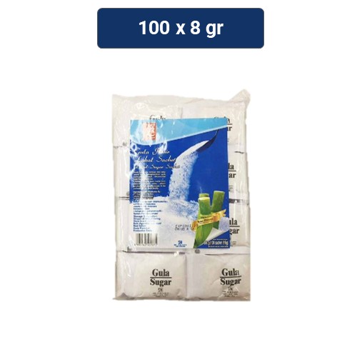 Jual Choice L Gula Pasir Sachet 100 x 8 gr | Shopee Indonesia