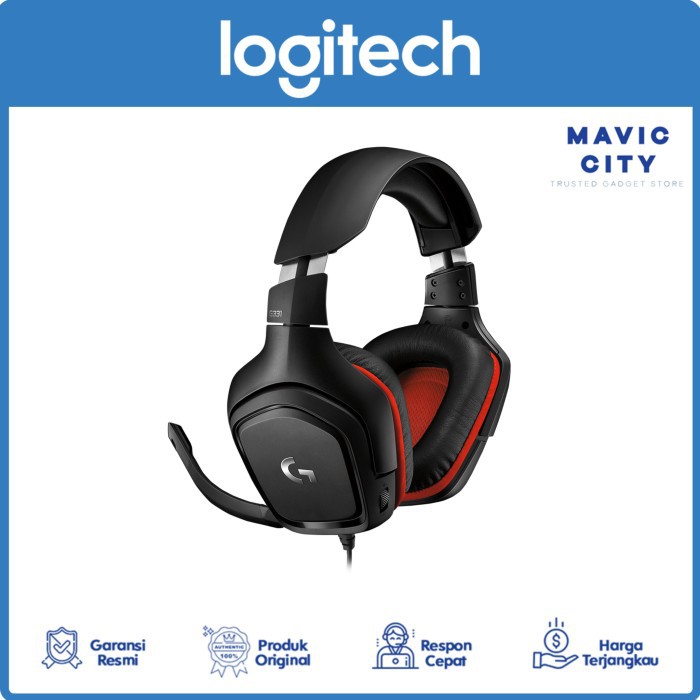 Jual Headset Gaming Logitech G331 - Original Garansi Resmi | Shopee Indonesia