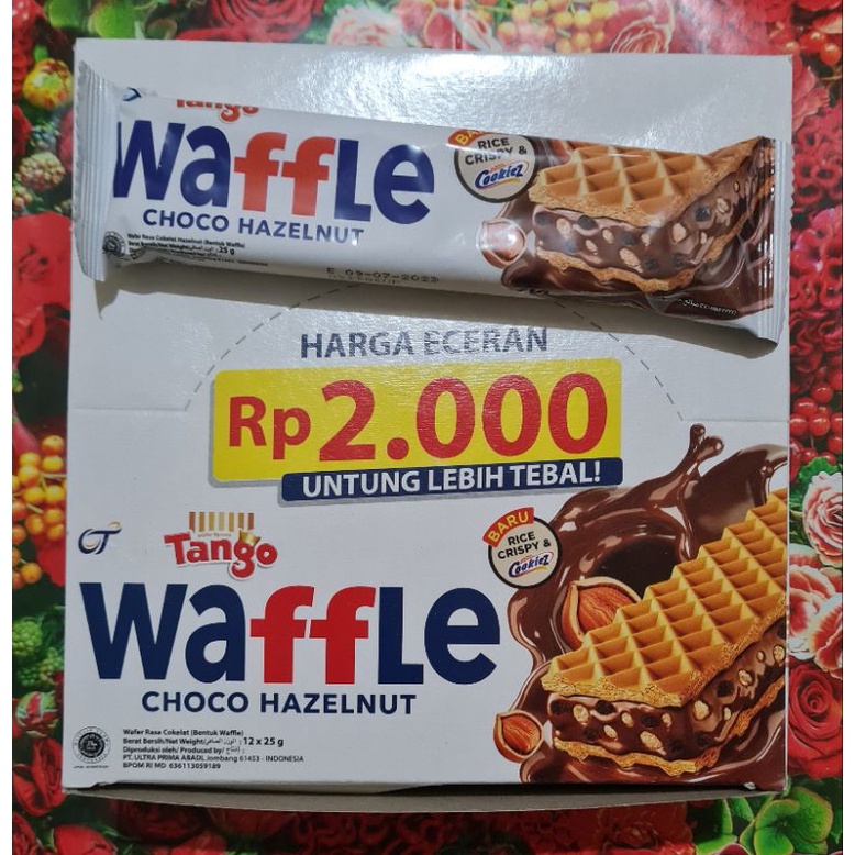 Jual ARTABOGA | TANGO WAFFLE choco hazelnut 2000 [ box 12x25g ...
