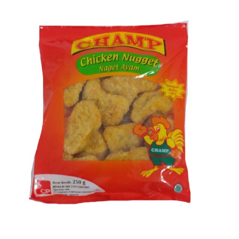 Jual Chicken Nugget Champ 250gr | Shopee Indonesia