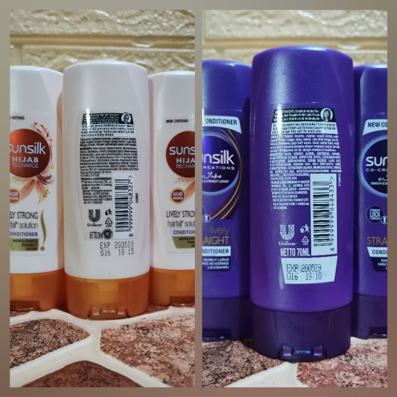 Jual Sunsilk Conditioner 210ml Paket Hemat ( 70mlx3 ) | Shopee Indonesia