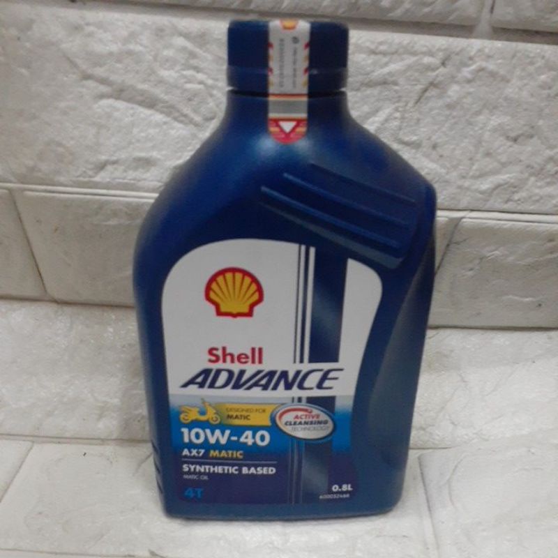 Jual OLI SHELL ADVANCE AX7 MATIC 10W-40 800ML | Shopee Indonesia