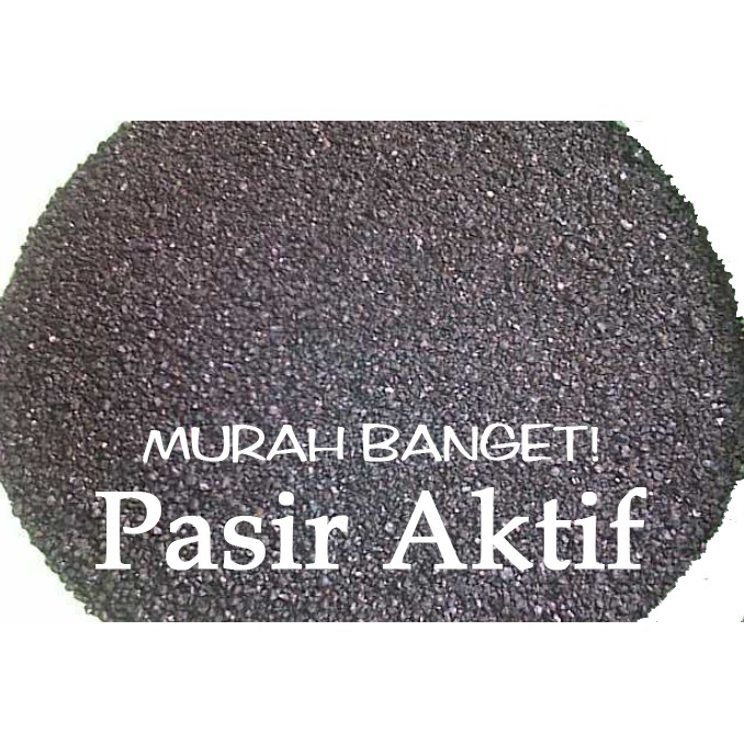 Jual Pasir Aktif Super 1KG Media FRP Saringan Zat Besi Air Kuning ...