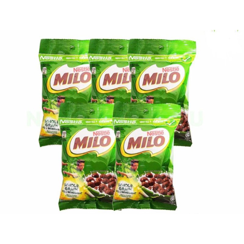 Jual Milo Bijirin Sarapan Gandum Berperisa Malt Coklat 30 Gram | Shopee ...