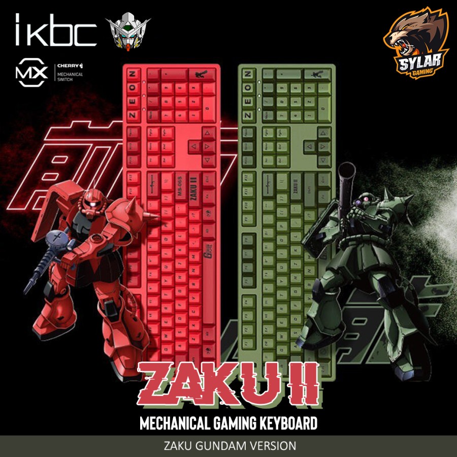 Jual iKBC x Gundam Zaku Limited Edition Wired Mechanical Gaming ...