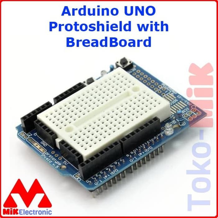Jual ARDUINO UNO PROTO SHIELD PROTOTYPE EXPANSION WITH MINI BREADBOARD ... Jual ARDUINO UNO PROTO SHIELD PROTOTYPE EXPANSION WITH MINI BREADBOARD ...
