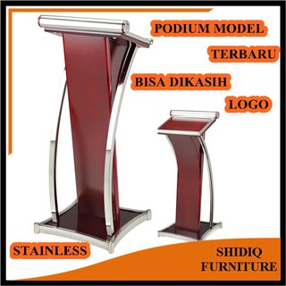 Jual MIMBAR MASJID MEJA PIDATO PODIUM MIMBAR PODIUM MINIMALIS STAINLESS ...