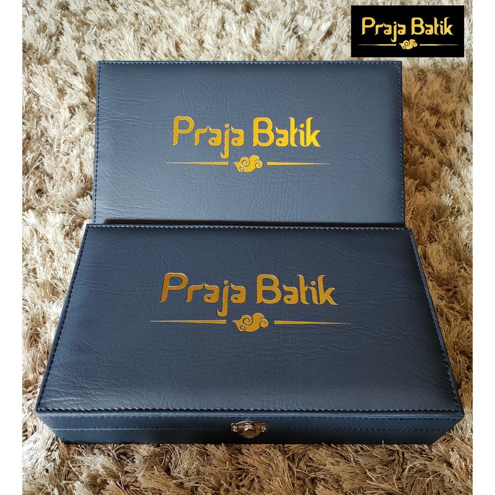 Jual Praja Batik - Exclusive Leather Box Limited Edition | kotak kado ...