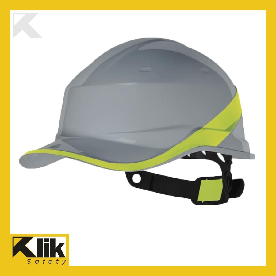 Jual Helm Kerja Safety Delta Plus Diamond Grey | Shopee Indonesia
