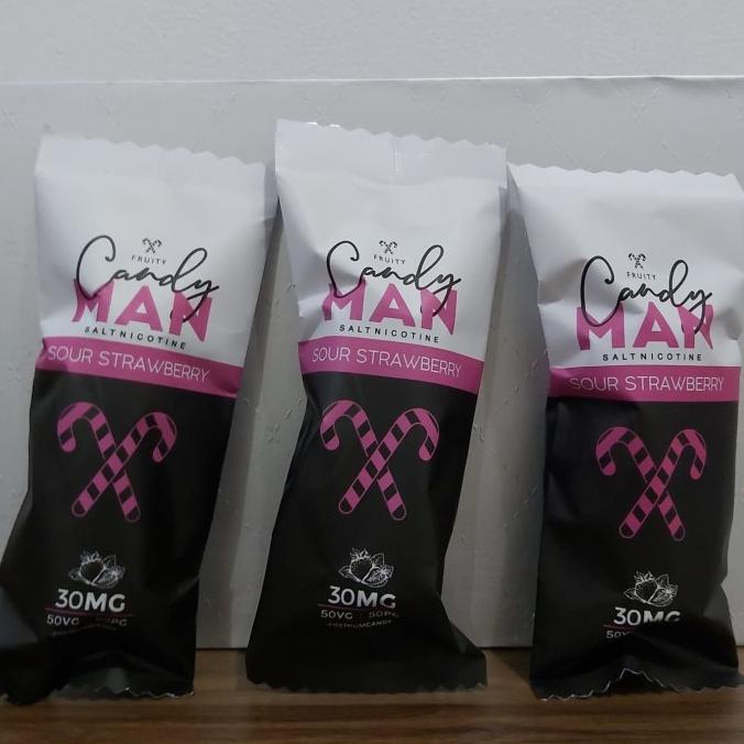 Jual LIQUID SALT SALTNIC CANDYMAN CANDY MAN STRAWBERRY 30ML NIC 30MG ...