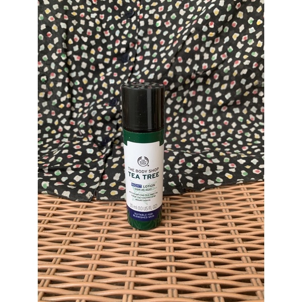 Jual The Body Shop Original Tea Tree Night Lotion 30ml | Shopee Indonesia