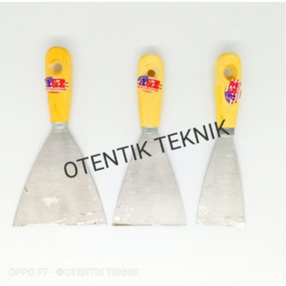 Jual KAPE DEMPUL 3 INCHI GAGANG KAYU - KAPI 3 IN - SCRAPPER 3 INCH ...