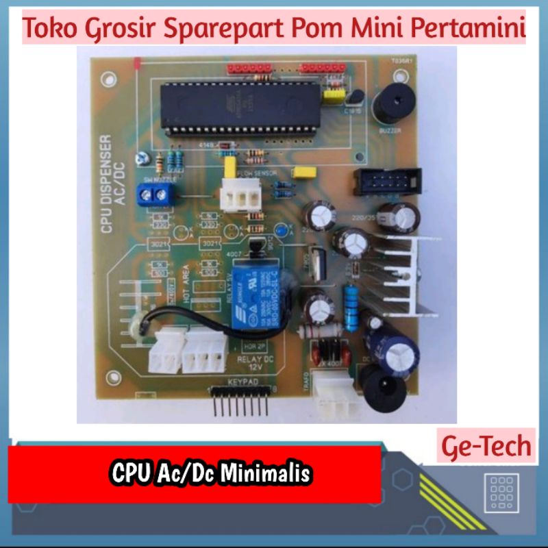 Jual Promo CPU Pom Mini AC/DC Minimalis Harga Paling Murah PCB Bahan ...