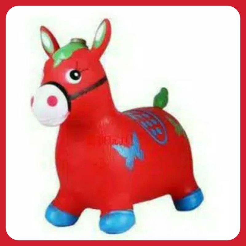 Jual MAINAN ANIMAL KUDA JUMPING MUSIC/ MAINAN KUDA-KUDAAN KARET MUSIK ...