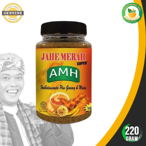Jual Jahe Merah AMH Instan 220gr Kemasan Botol / Toples Original ... Jual Jahe Merah AMH Instan 220gr Kemasan Botol / Toples Original ...