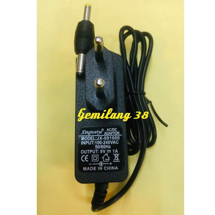 Jual Adaptor 9V 1A Adapter 9 volt 1 A Arduino Power Supply 220V to 9V ...