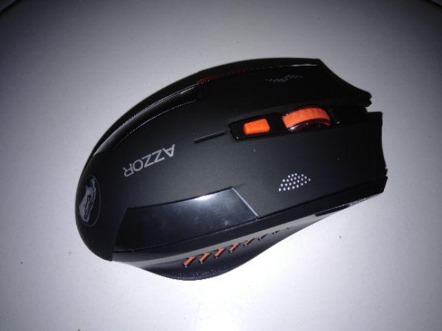 Azzor Mouse Gaming Wireless Rechargeable USB 2400 DPI 2.4G | Shopee Indonesia