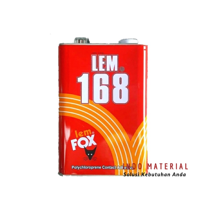 Jual Lem Fox 168 Galon 2,5 kg | Lem HPL & Lantai Vinyl Indonesia|Shopee ...