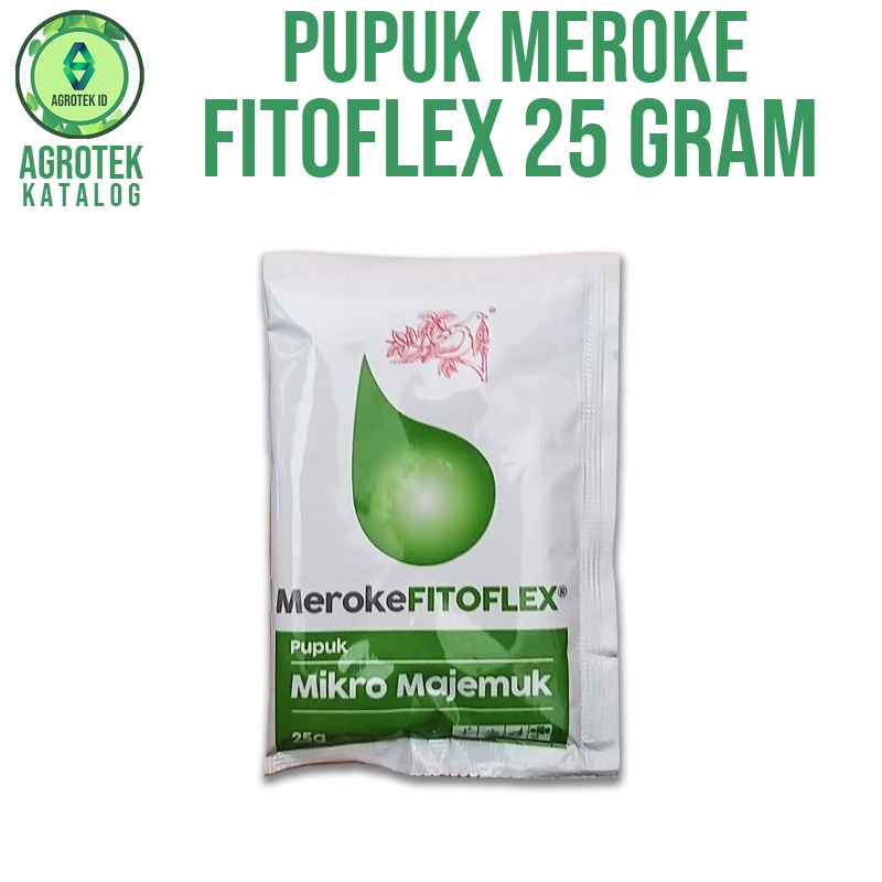 Jual Pupuk Meroke Mikro Majemuk Fitoflex Kemasan 25 Gram Original ...