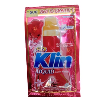 Jual Soklin liquid MERAH blossom kemasan 1 karton/dus | Shopee Indonesia