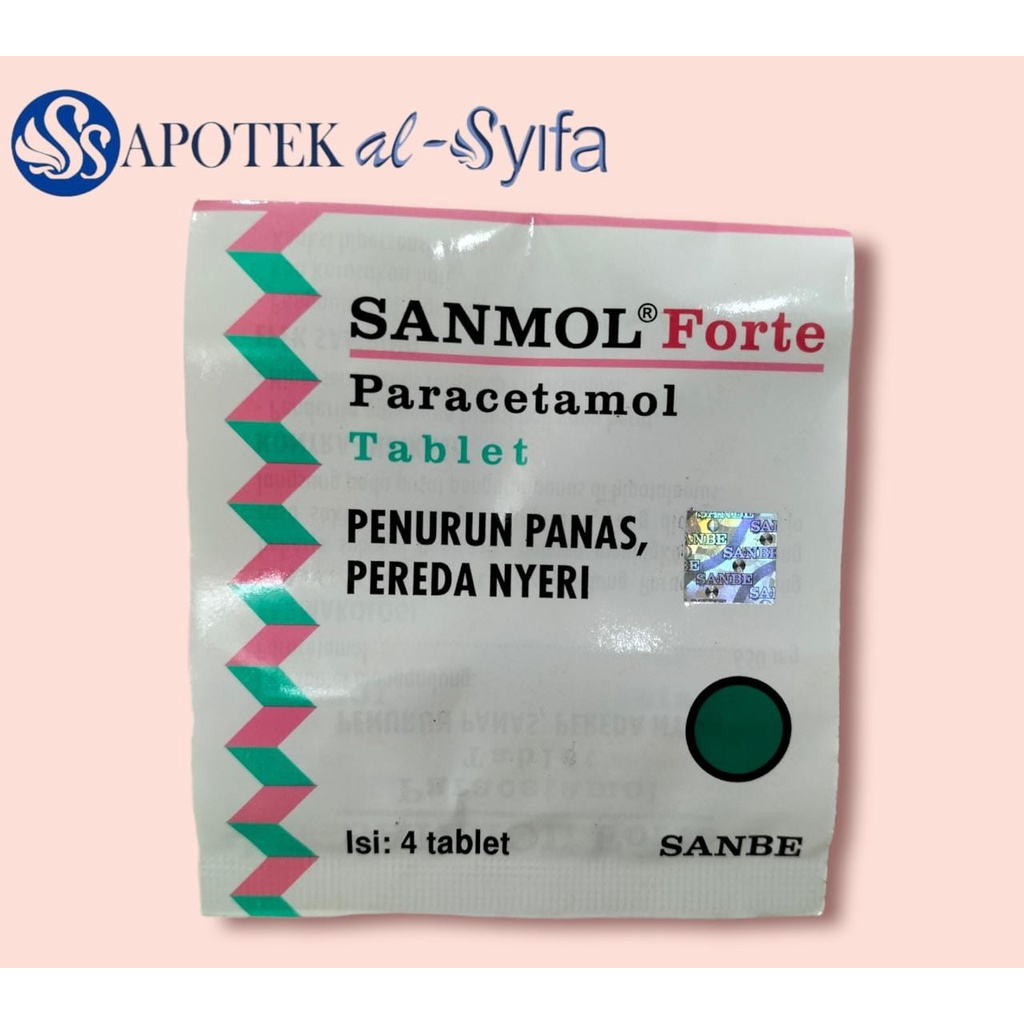 Jual Sanmol Forte Tablet (1 keping isi 4 tablet) | Shopee Indonesia