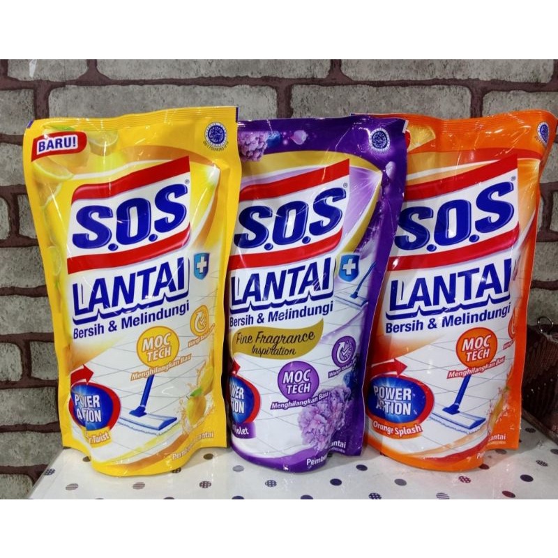 Jual SOS Lantai pembersih Lantai 750ml | Shopee Indonesia