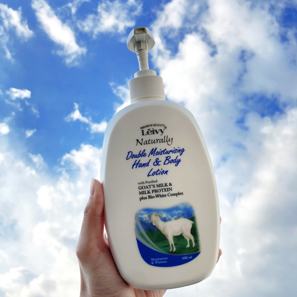 Jual LEIVY DOUBLE MOISTURISING HAND&BODY LOTION 500ML | Shopee Indonesia