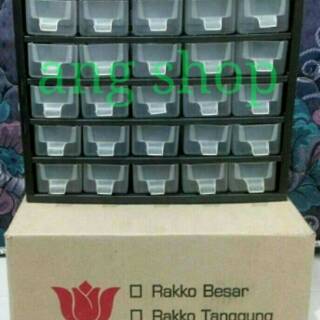 Jual Rak Komponen Lemari Spare Part Laci Kecil Isi 30 Rako Rakko Merk ...